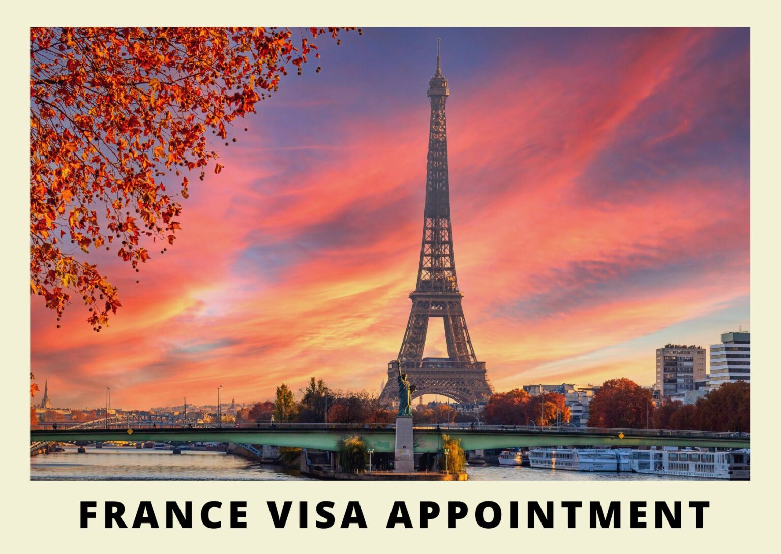 Quick & Easy France Visa Appointment Process - Online France Schengen Visa